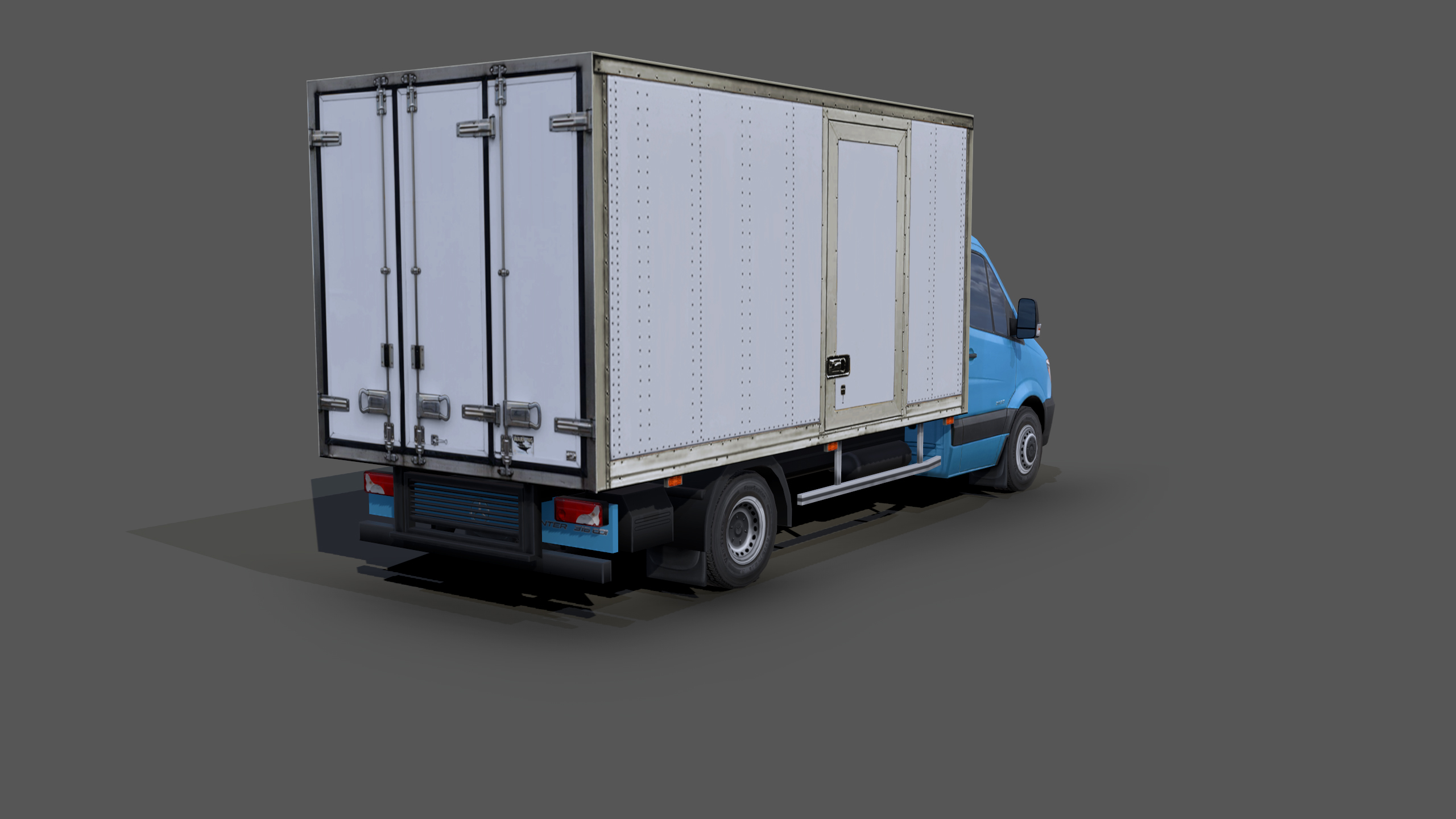 3D Mercedes Sprinter Cargo Box s04 2016 - TurboSquid 1827803