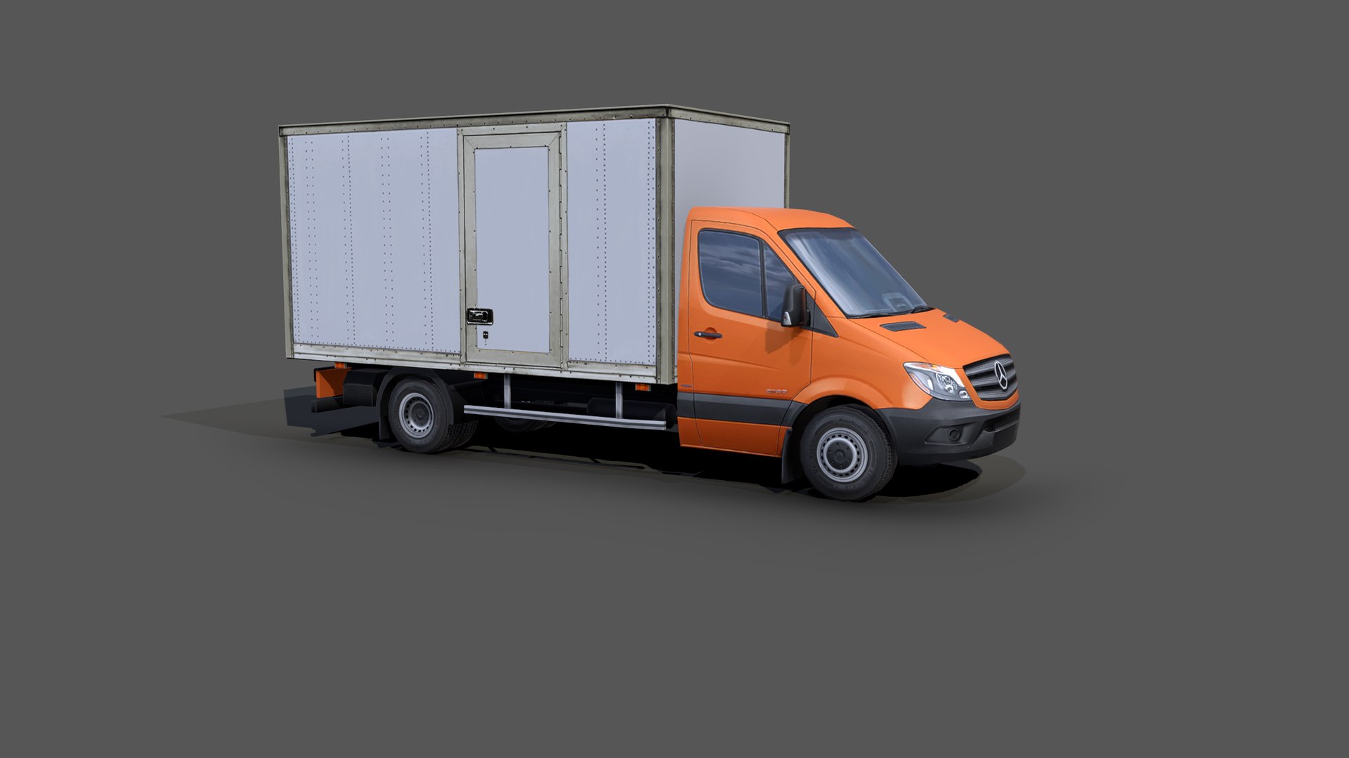 3D Mercedes Sprinter Cargo Box S04 2016 - TurboSquid 1827803