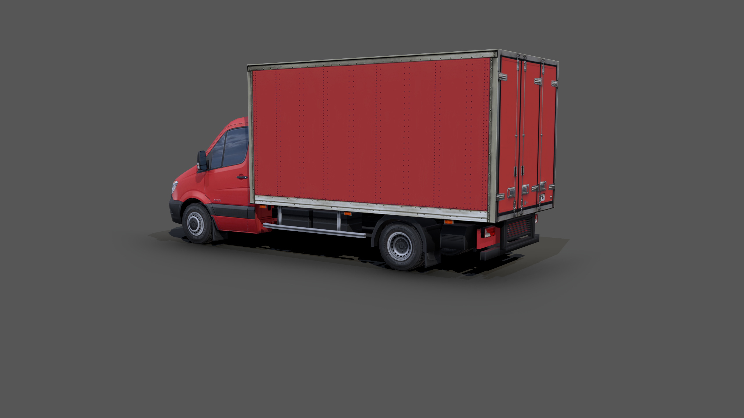 3D Mercedes Sprinter Cargo Box s04 2016 - TurboSquid 1827803