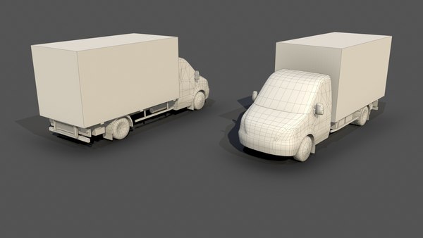 3D Mercedes Sprinter Cargo Box s04 2016 - TurboSquid 1827803