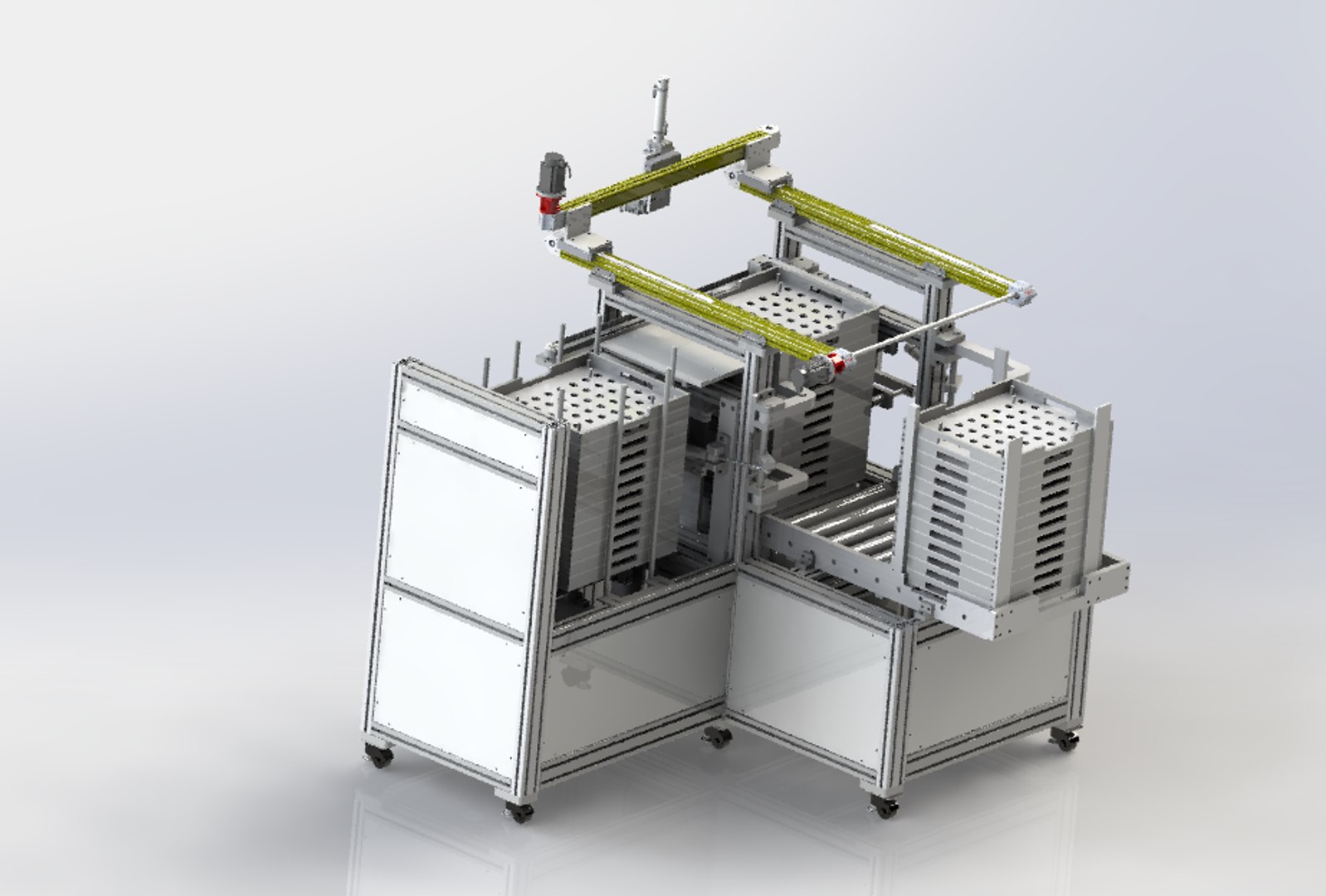 Machine Stacking 3D Model - TurboSquid 1408575