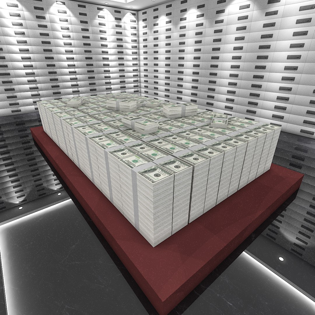 3D Bank Vault Coins - TurboSquid 1392298