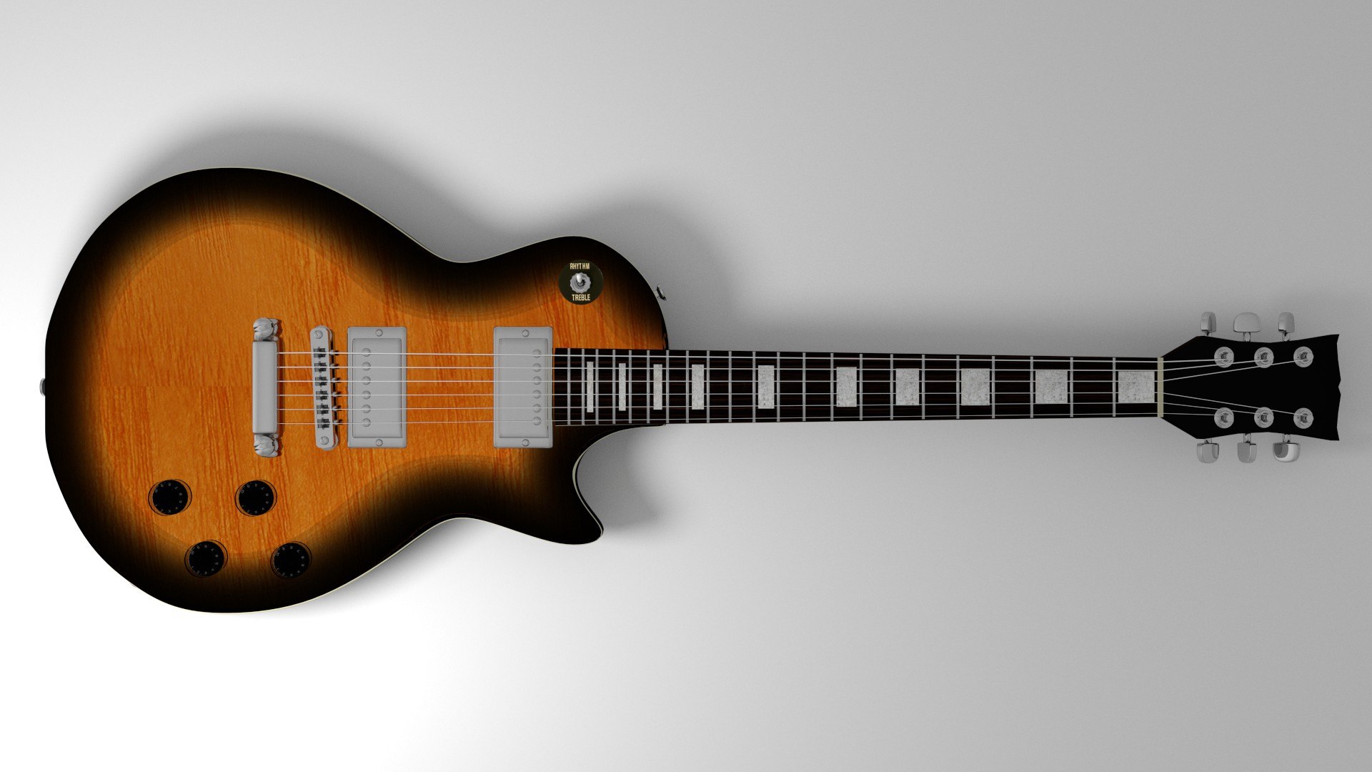 Electric Guitar 3d Model