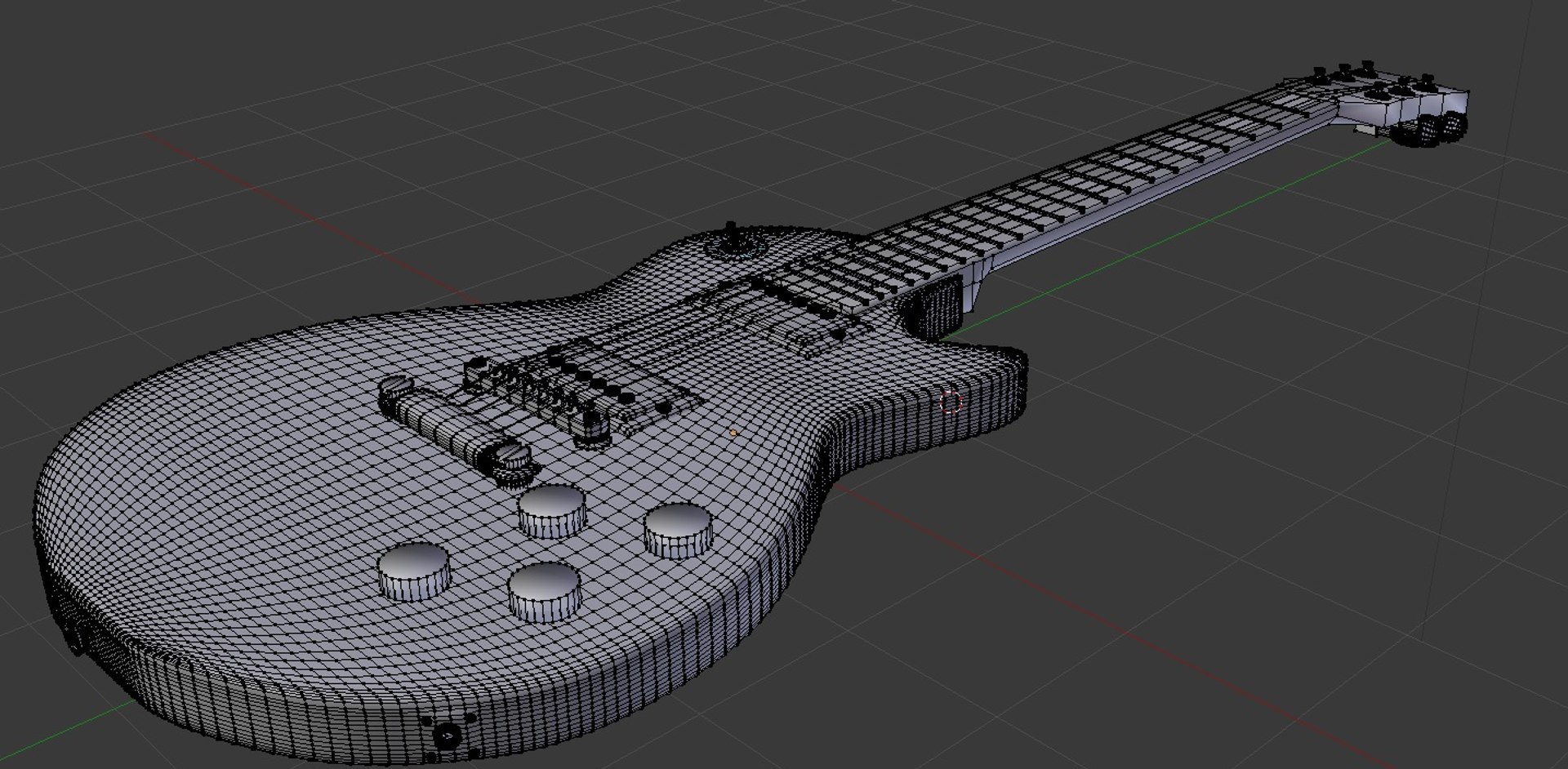 Electric Guitar 3d Model
