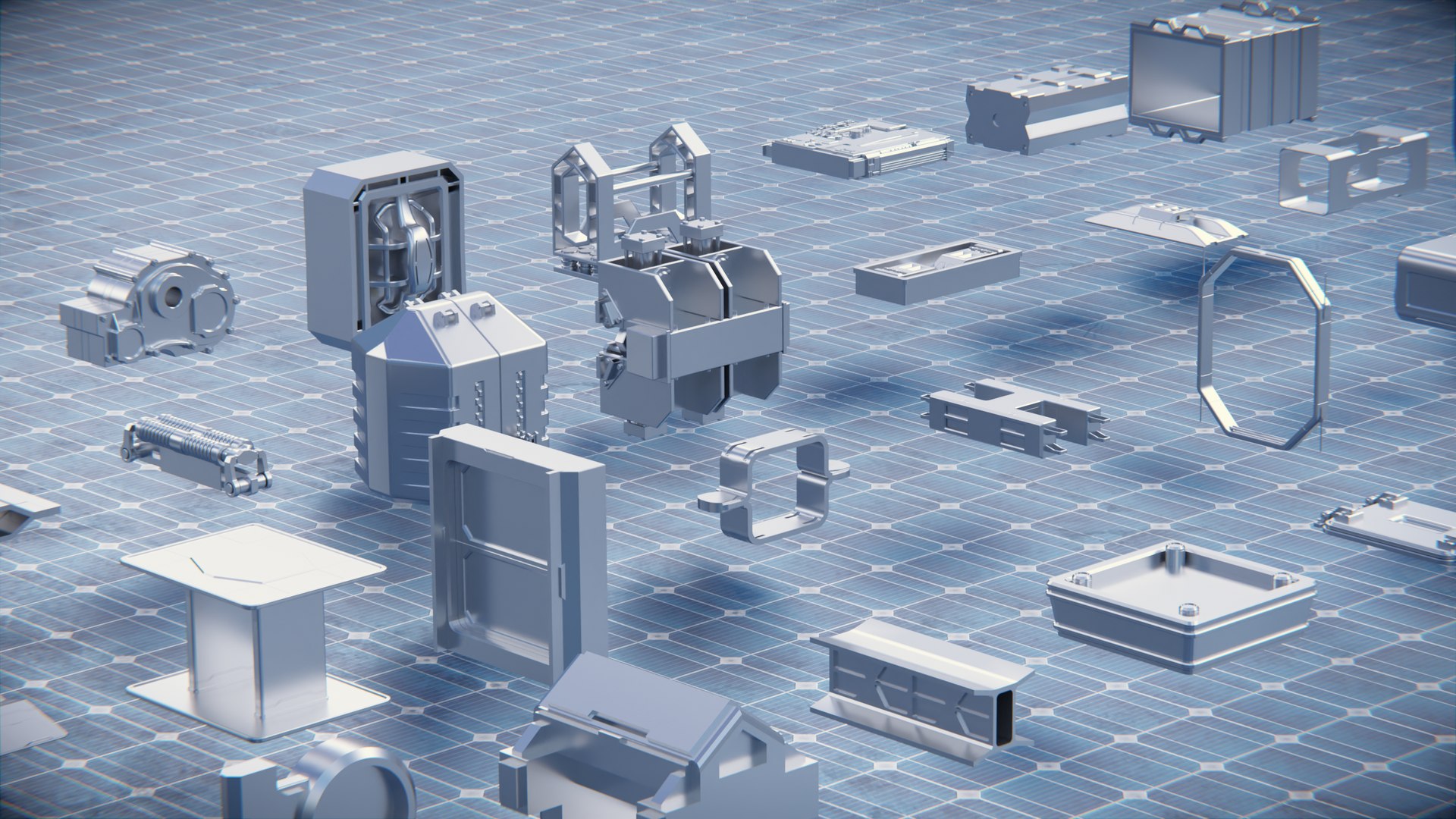 3D Various Kitbash - TurboSquid 2015822