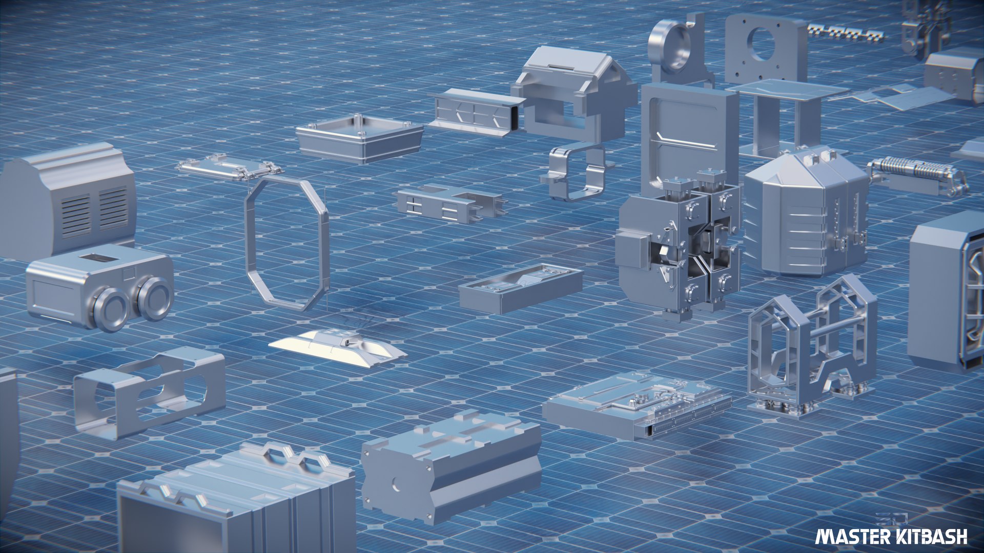 3D Various Kitbash - TurboSquid 2015822