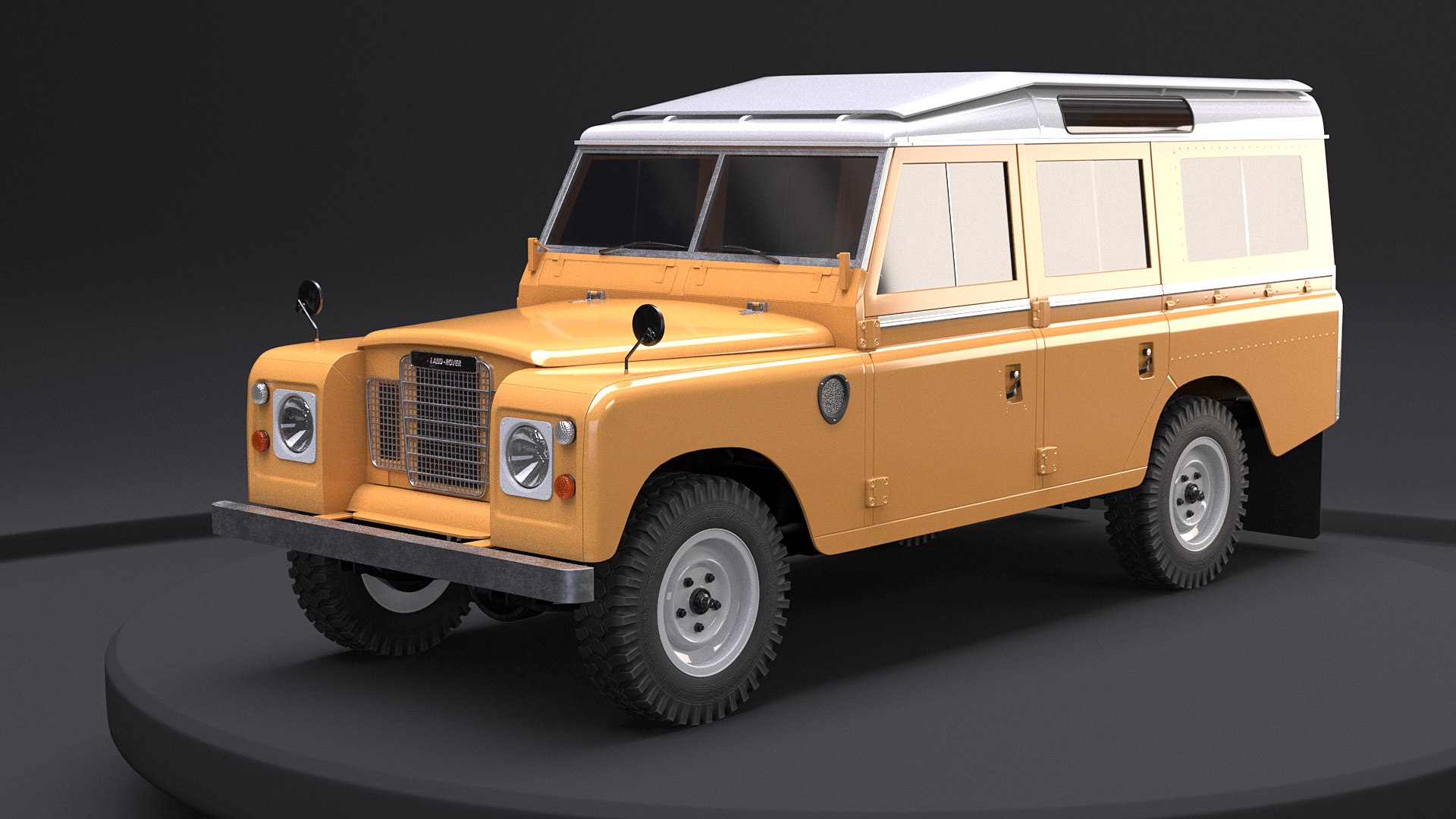 Land Rover Series III 3D Model - TurboSquid 2099652