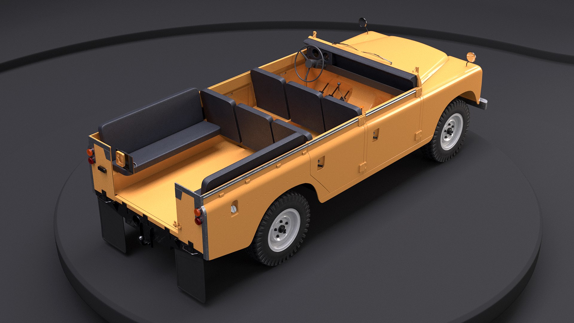Land Rover Series III 3D Model - TurboSquid 2099652