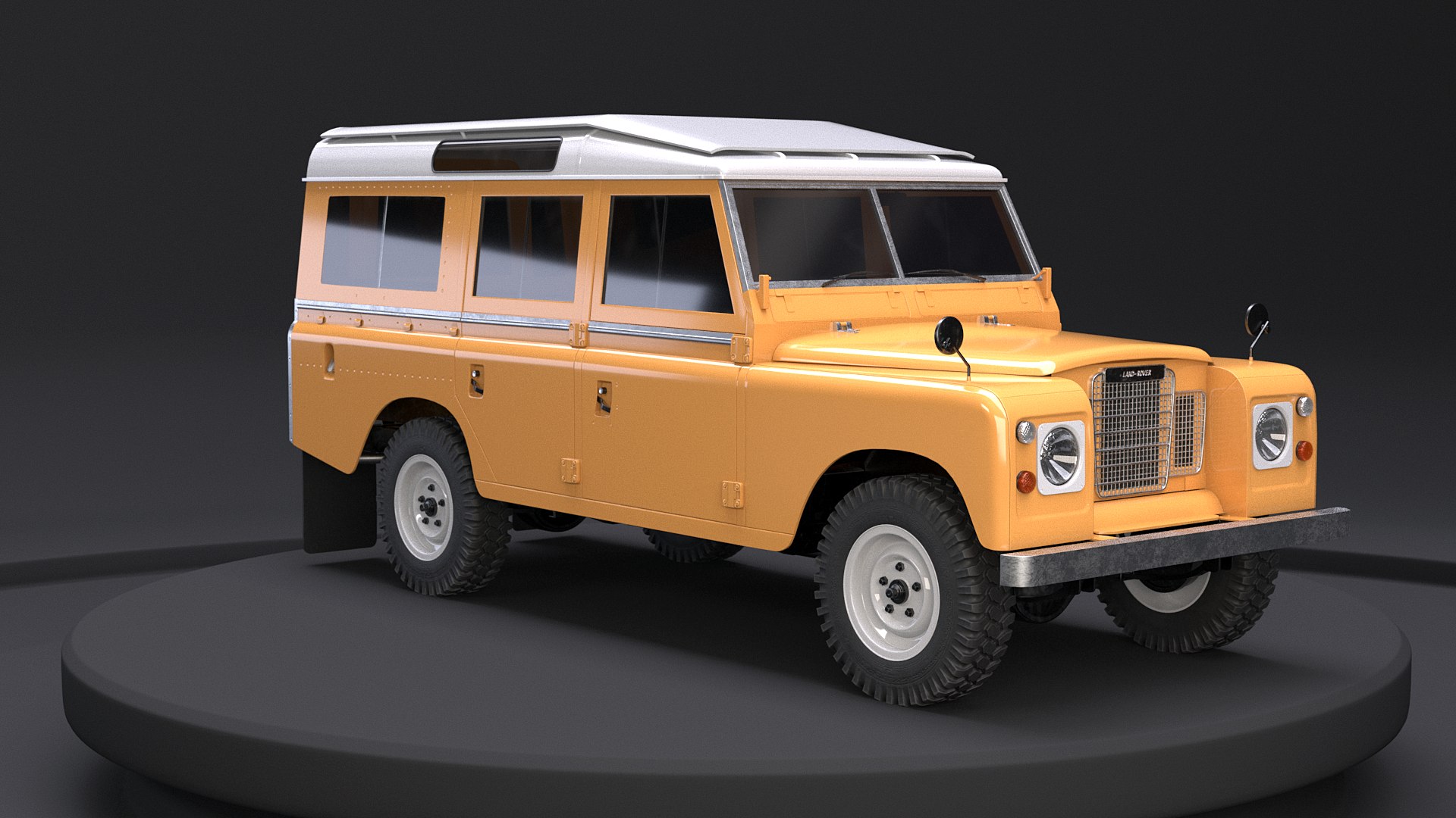 Land Rover Series III 3D model - TurboSquid 2099652