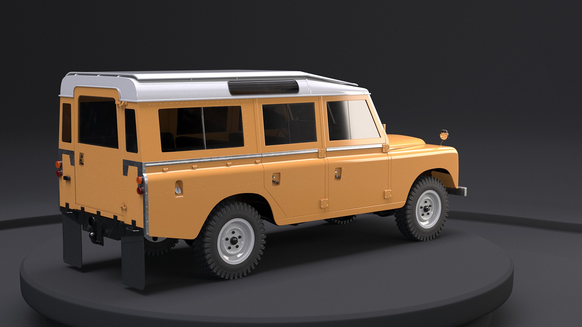 Land Rover Series III 3D Model - TurboSquid 2099652