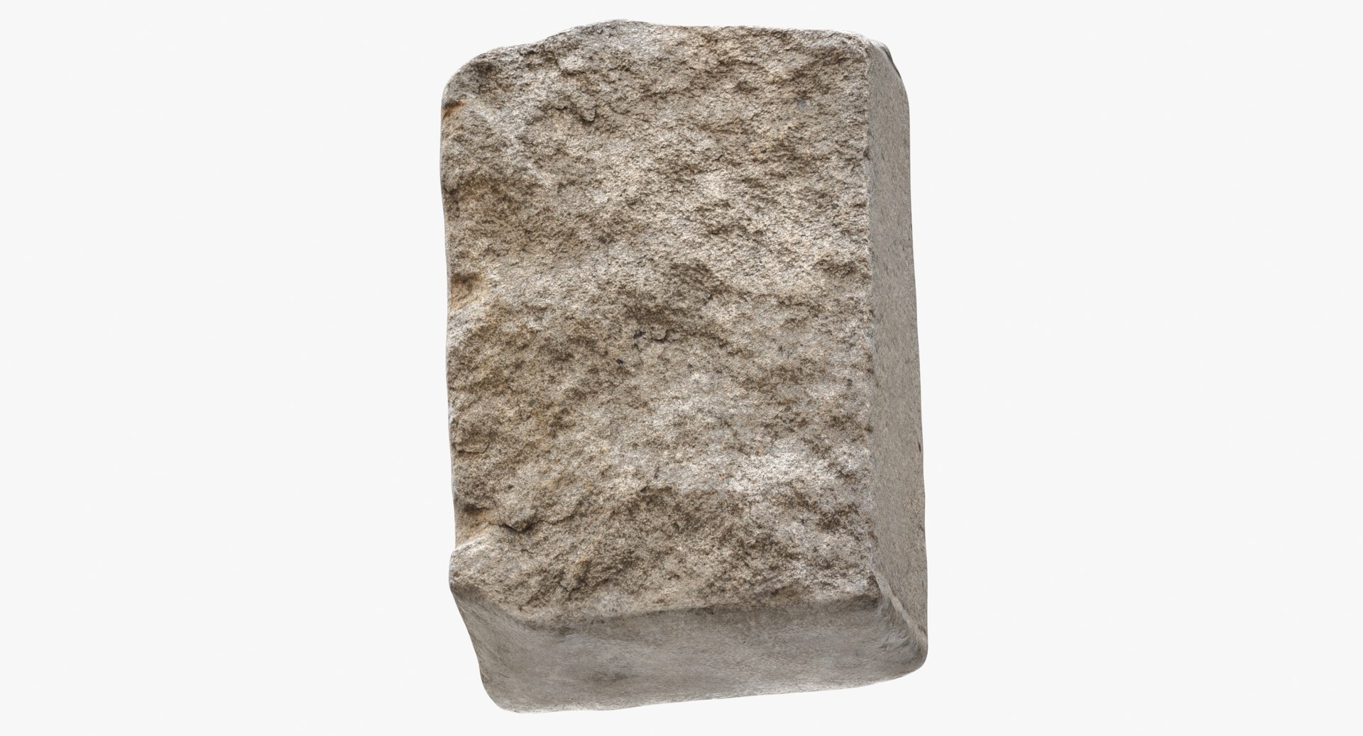 3D Medieval Stone Block Piece Model - TurboSquid 1530114