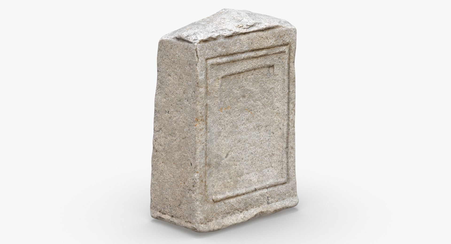 3D Medieval Stone Block Piece Model - TurboSquid 1530114