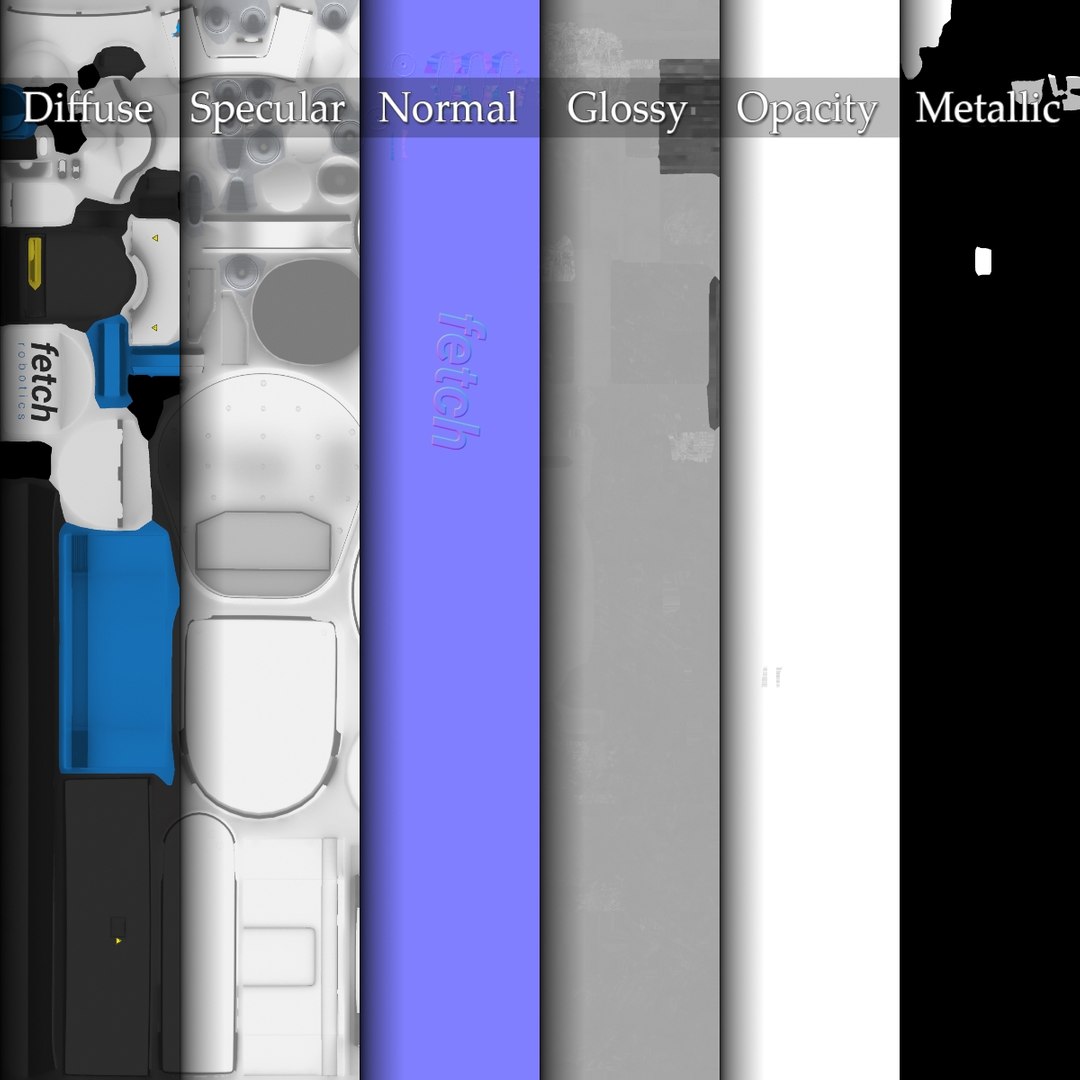 3D Fetch Autonomous Mobile Robot - TurboSquid 1299134