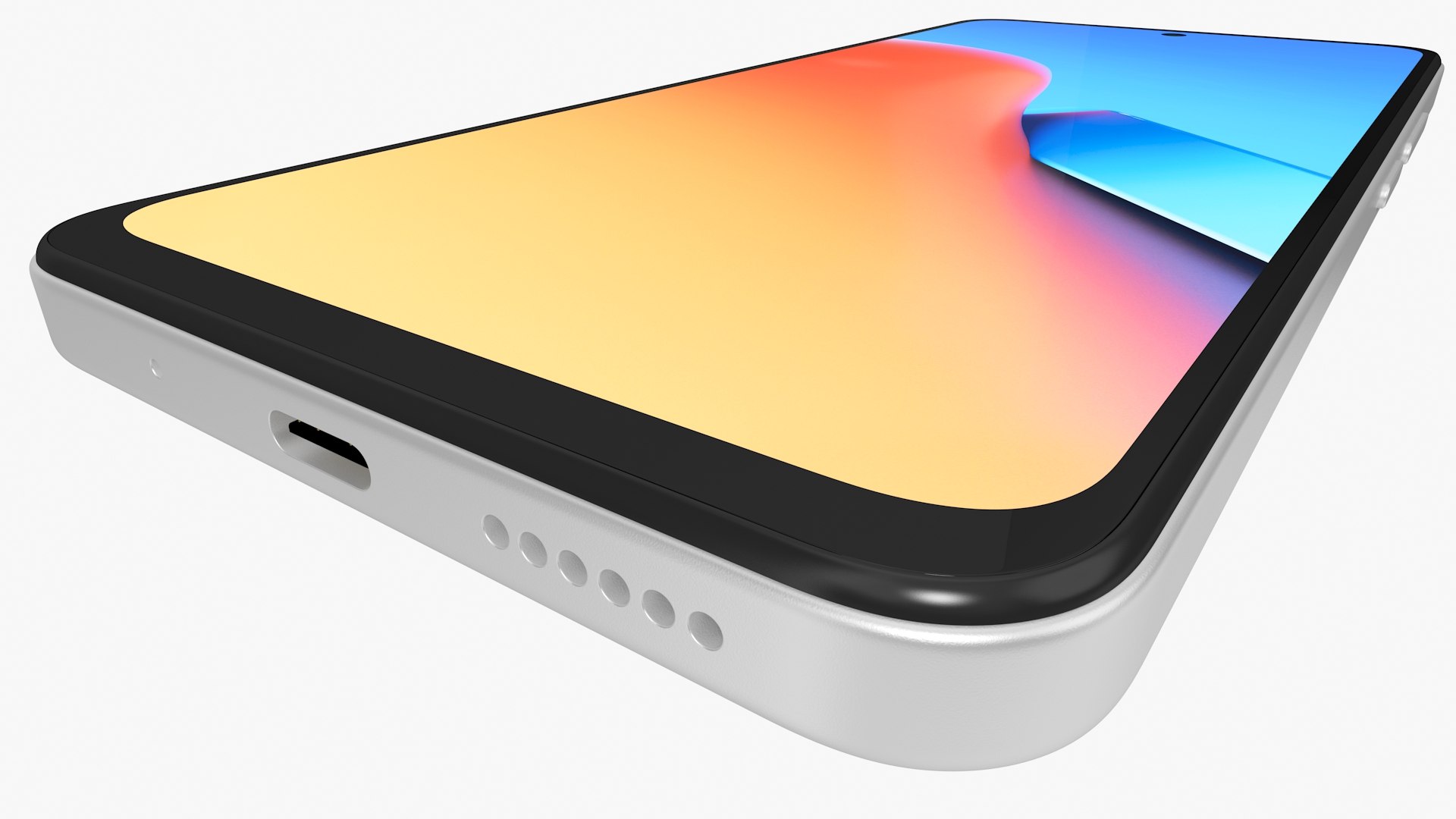 3D XIaomi Redmi 12 Silver - TurboSquid 2112505