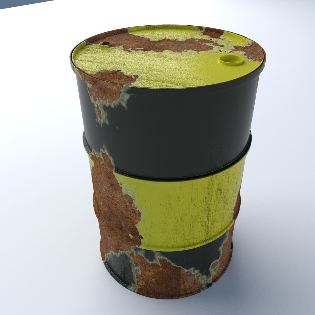 3D 200l Barrel - TurboSquid 1165189