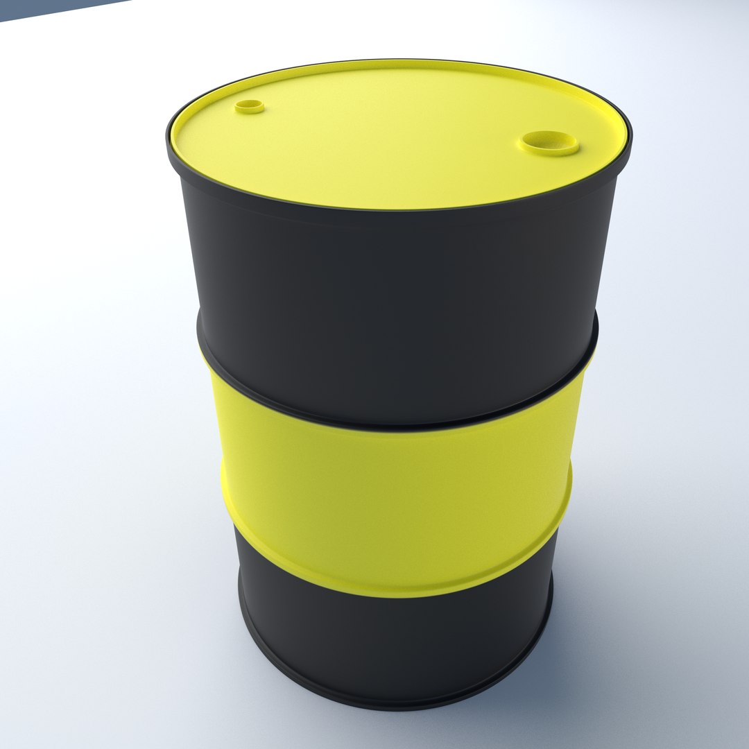 3D 200l Barrel - TurboSquid 1165189