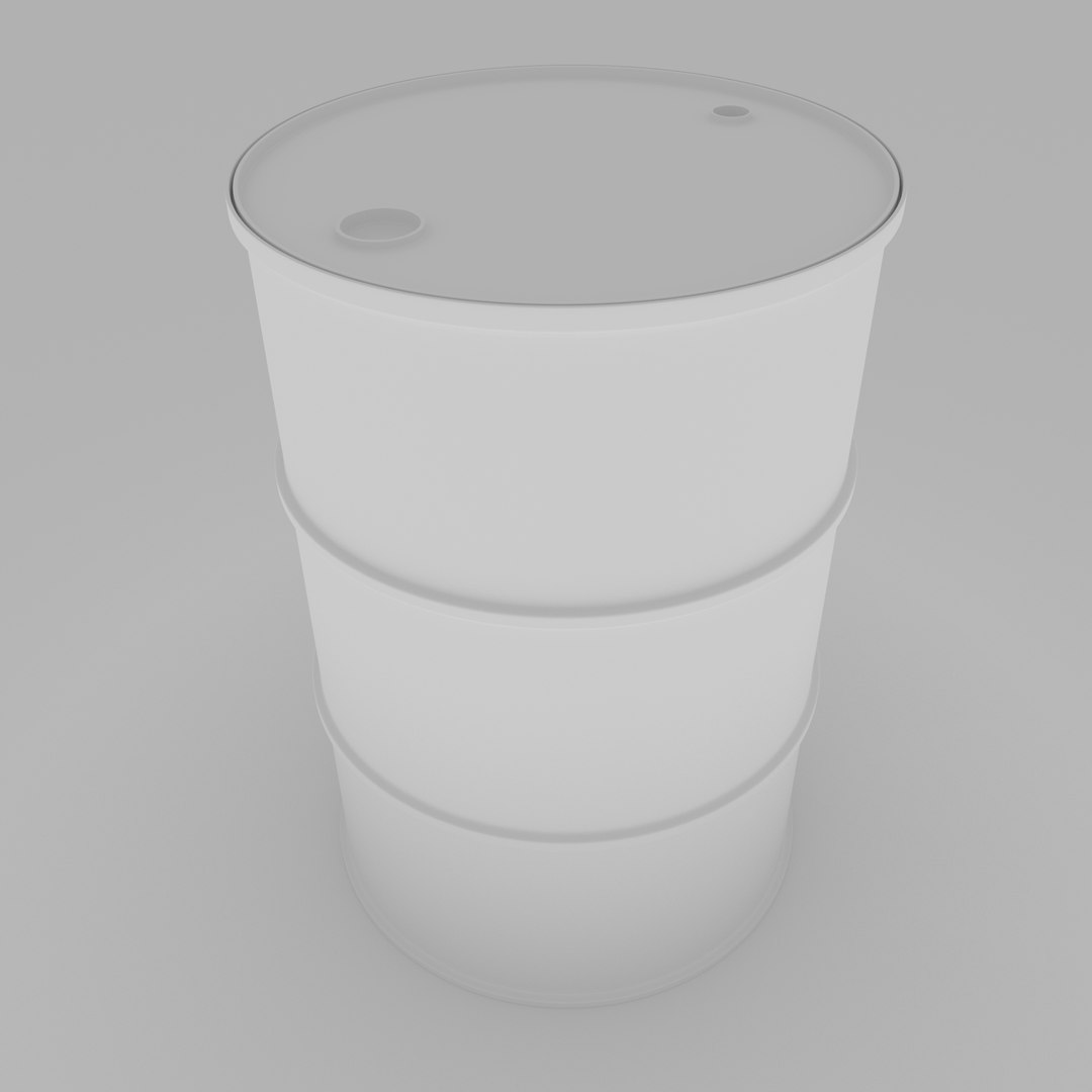 3D 200l Barrel - TurboSquid 1165189