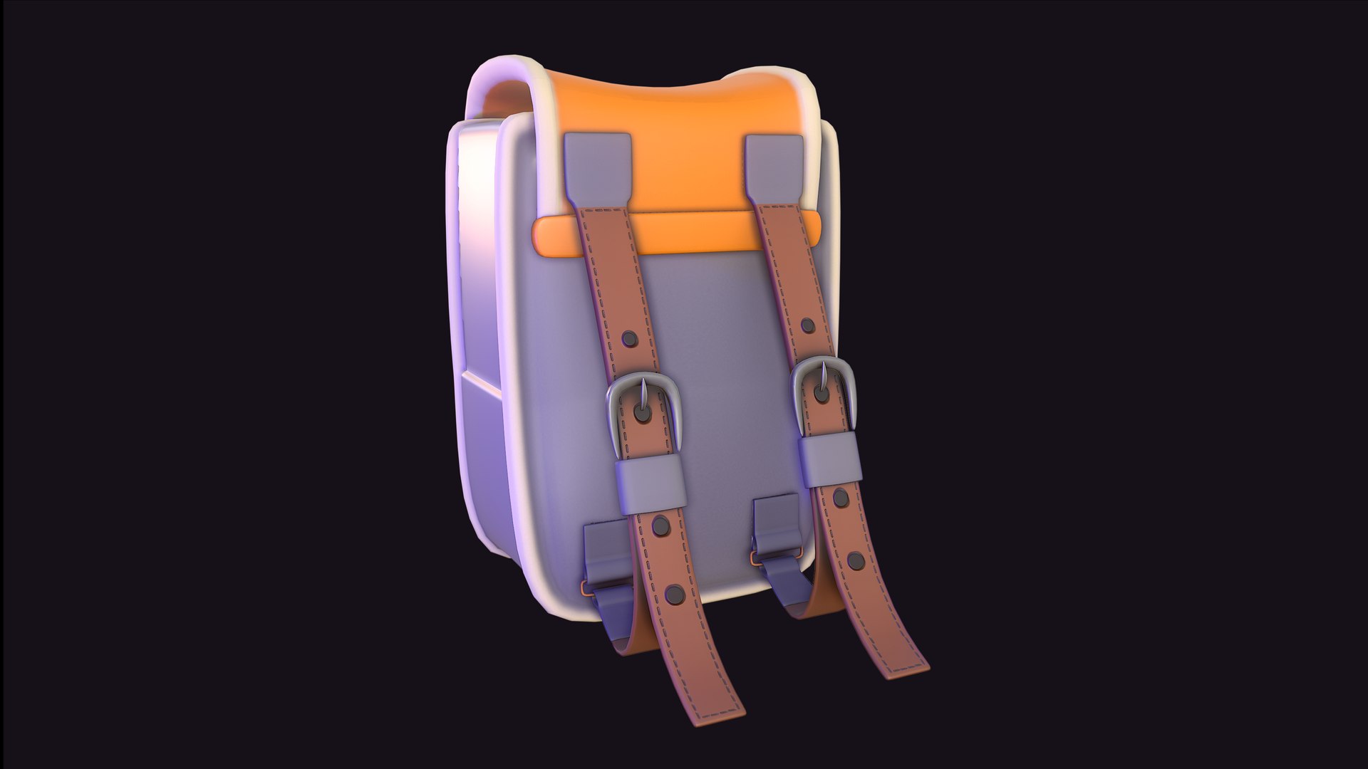 3D Stylized Backpack Model - TurboSquid 2018810