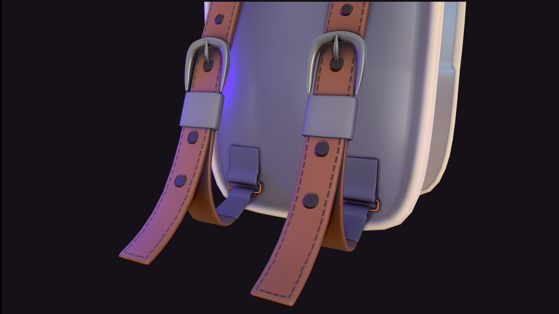 3D Stylized Backpack Model - TurboSquid 2018810