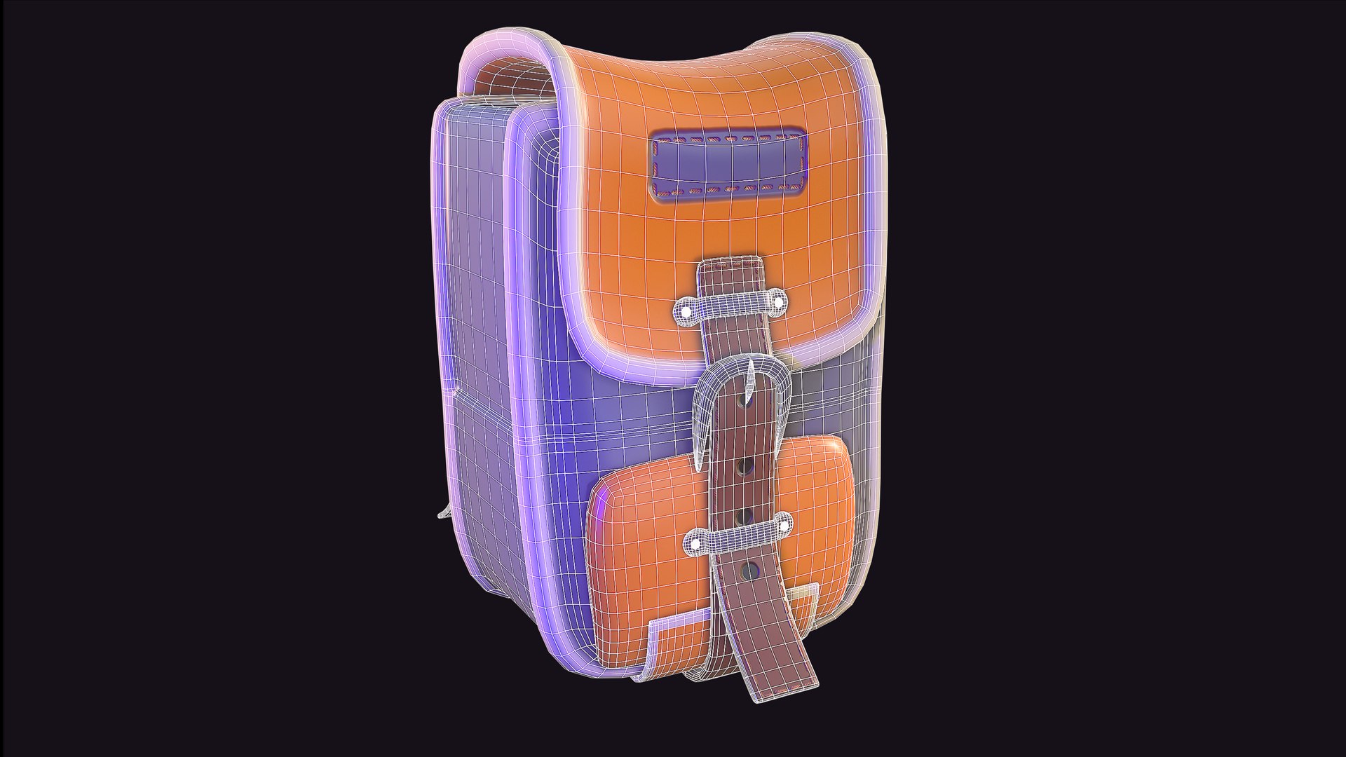 3D Stylized Backpack Model - TurboSquid 2018810
