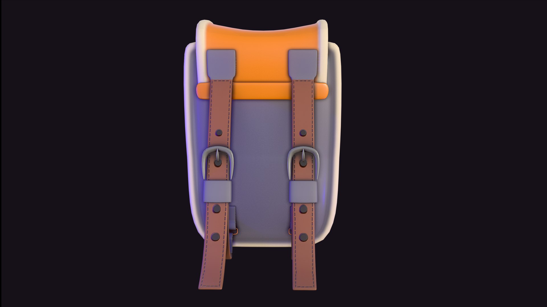 3D Stylized Backpack Model - TurboSquid 2018810