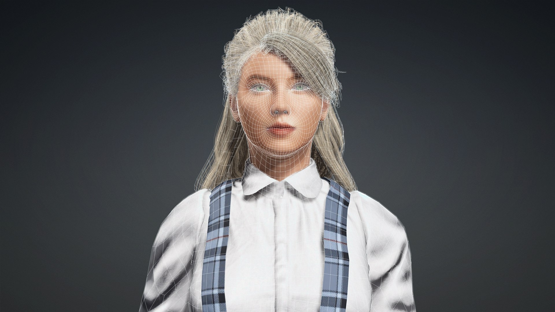 Realistic 3D Female Student Character Model - TurboSquid 2504141