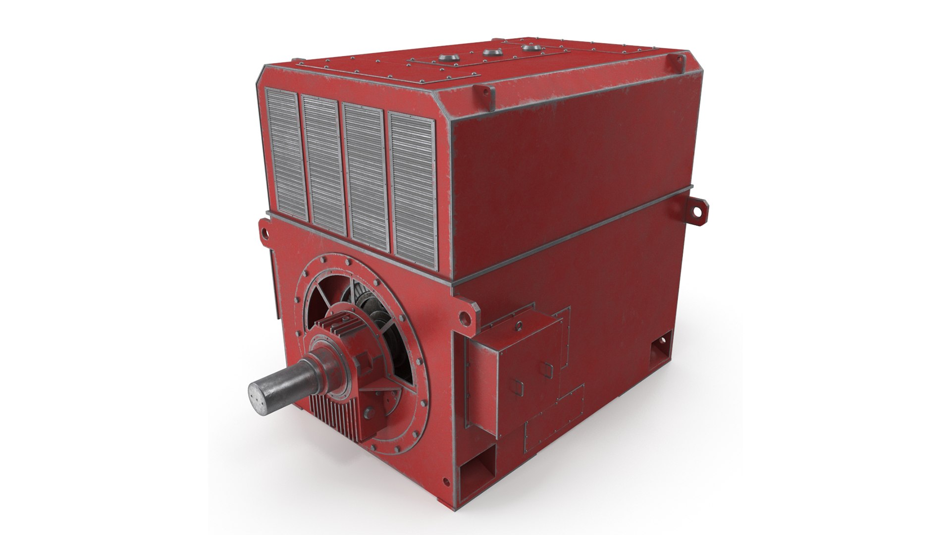 3D Industrial Electric Motor PBR Model - TurboSquid 2221762
