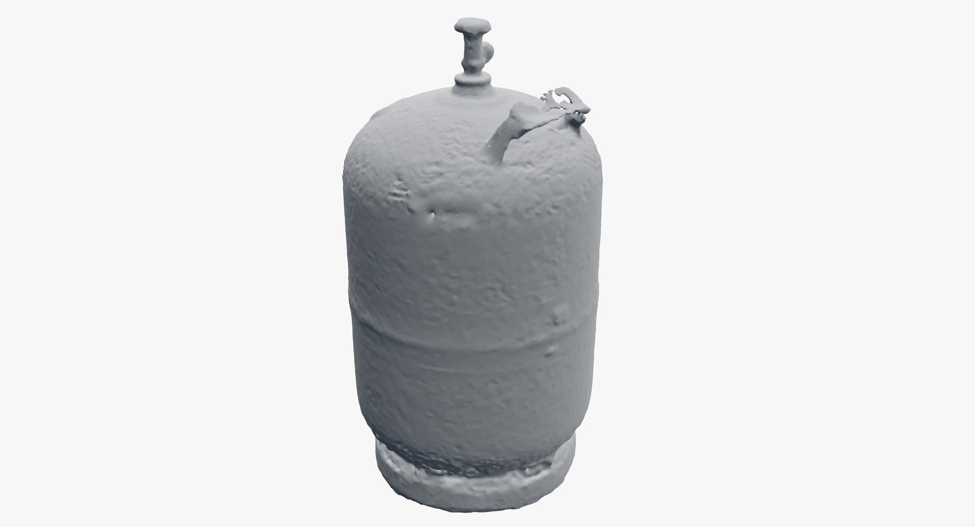 Gas Cylinder Scan 3d Model
