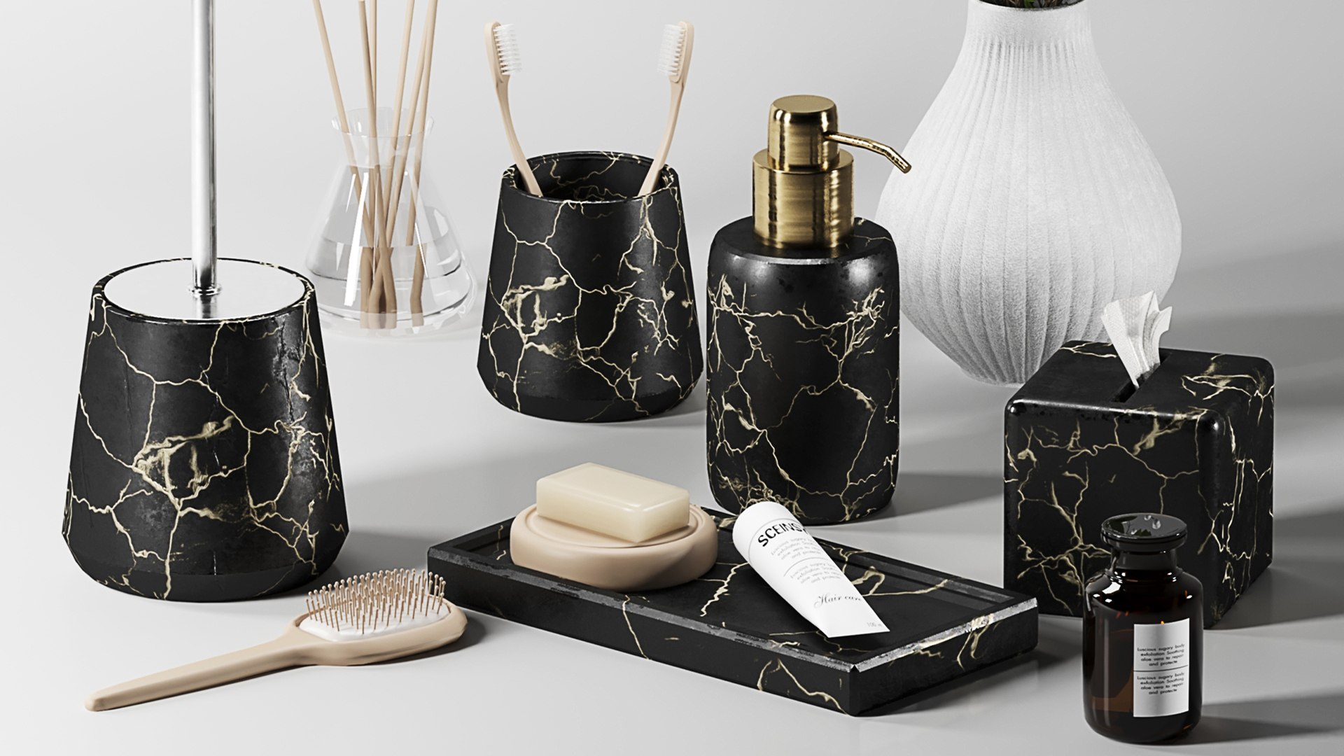 Decore Set 02 3D Model - TurboSquid 1920092