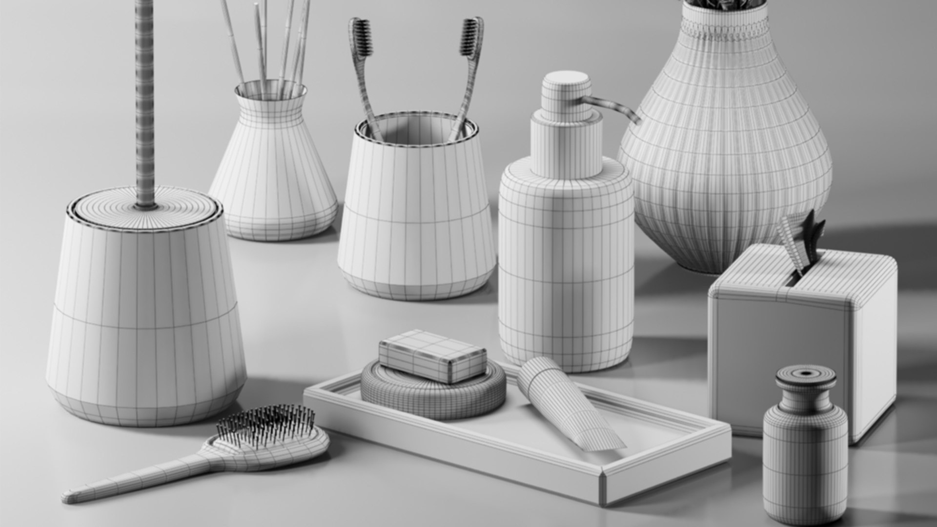 Decore Set 02 3D Model - TurboSquid 1920092