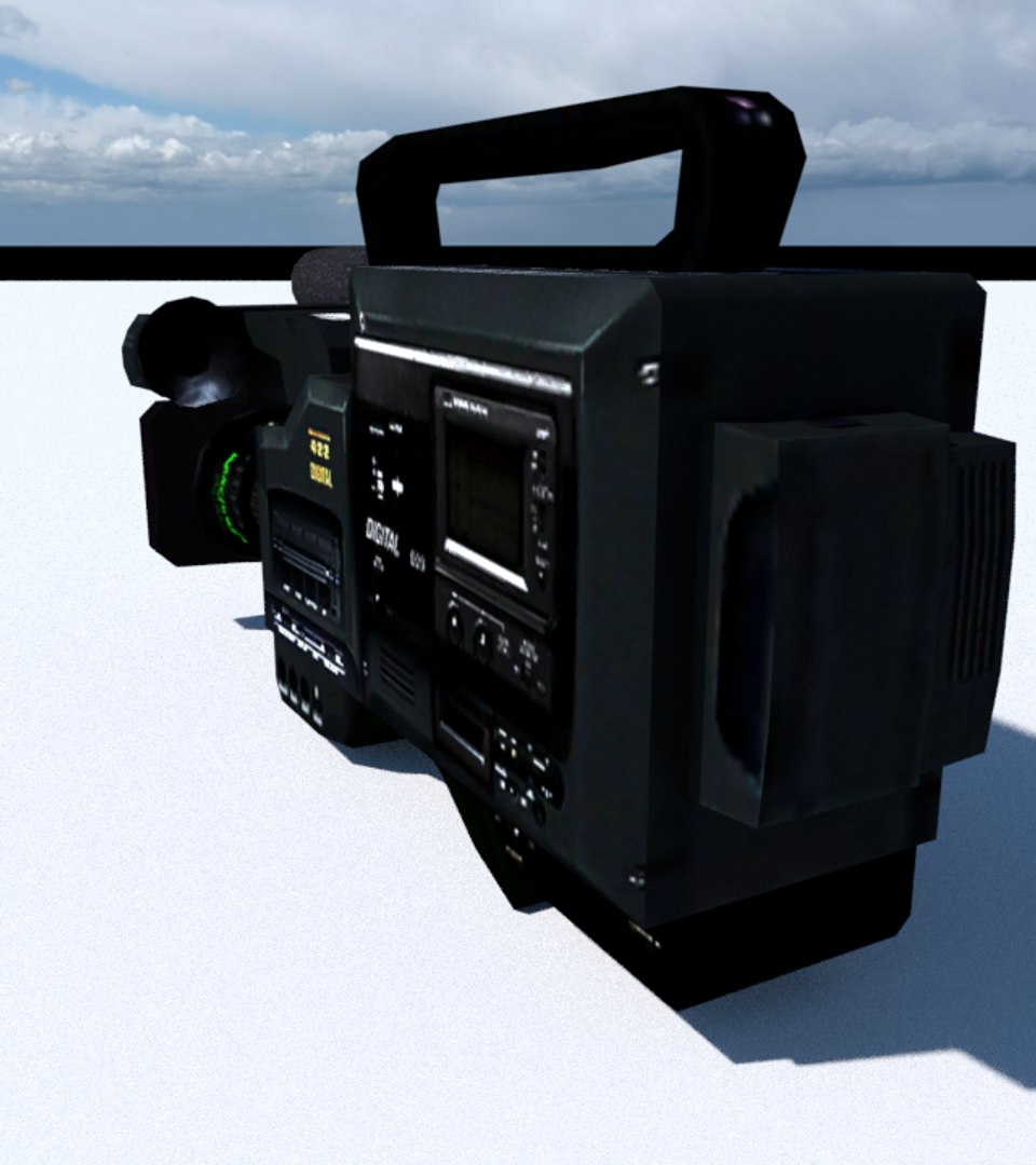 3d Camera Games Model