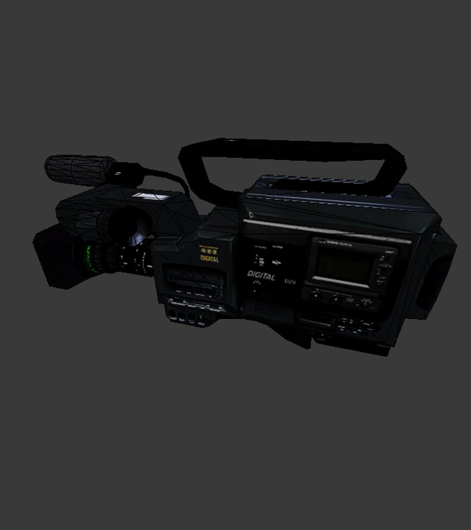 3d Camera Games Model