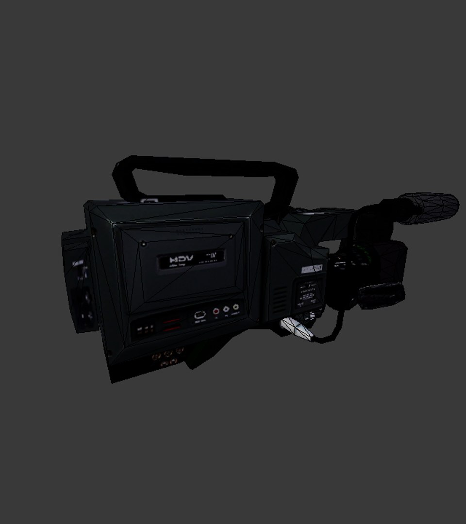 3d Camera Games Model