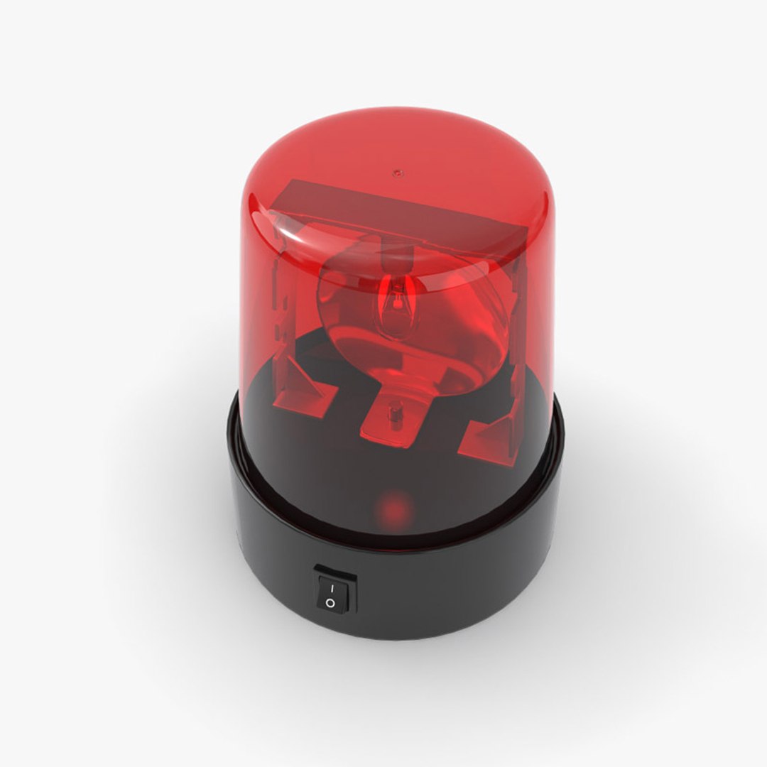 Warning Light Model - TurboSquid 1891900