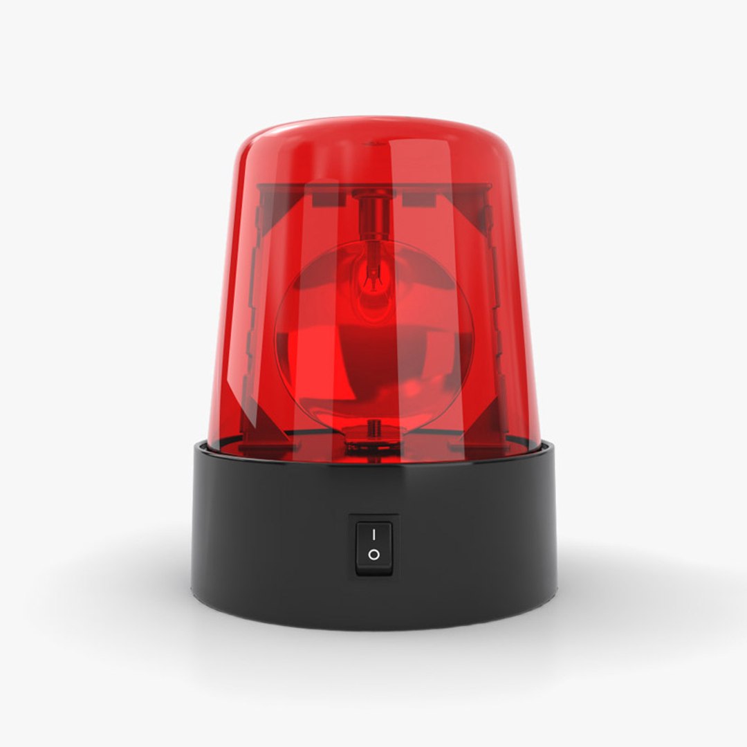 Warning Light Model - TurboSquid 1891900