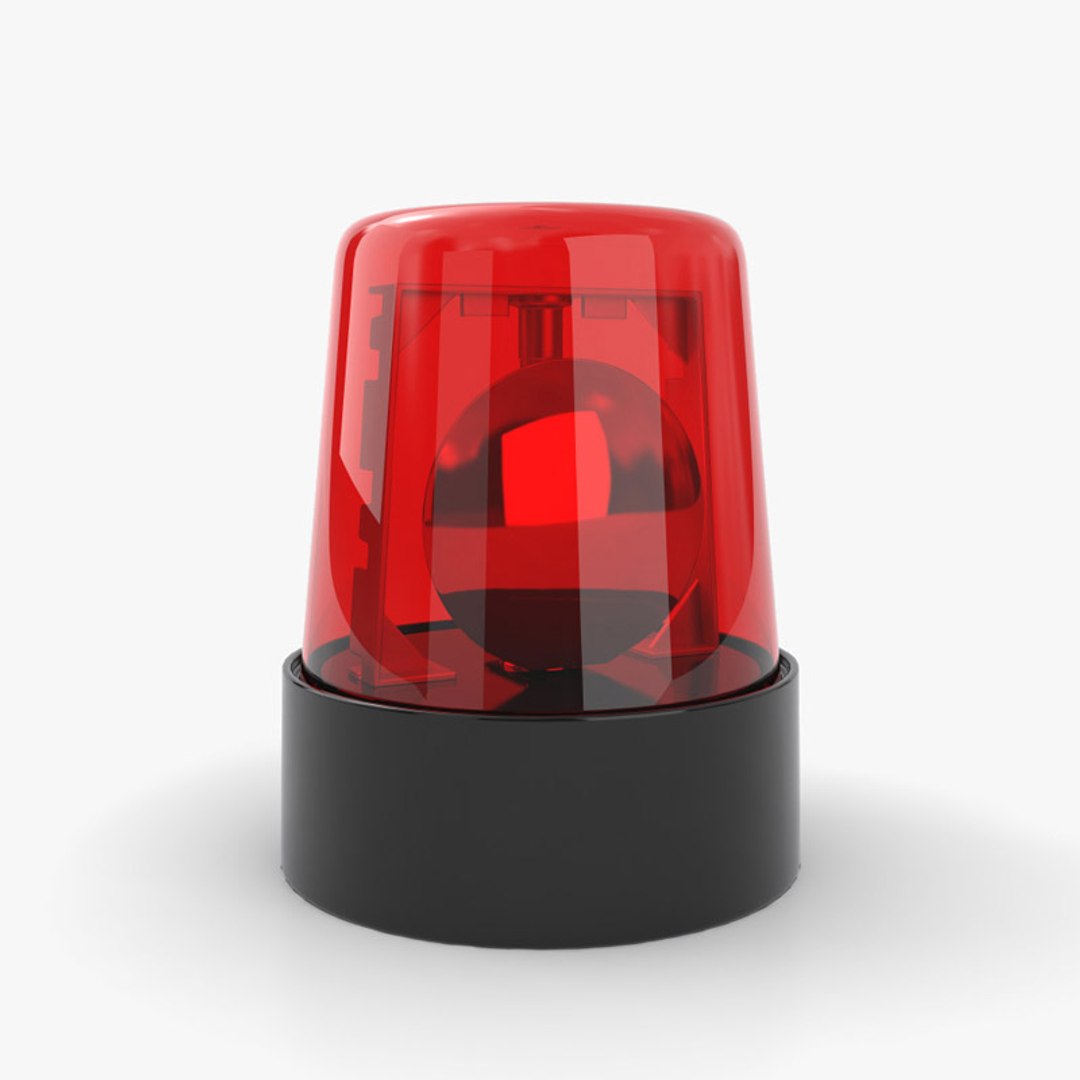 Warning Light Model - TurboSquid 1891900