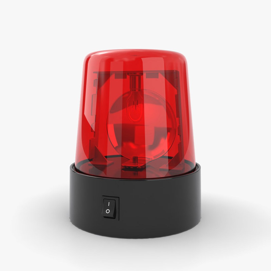 3D модель Предупреждающий свет - TurboSquid 1891900