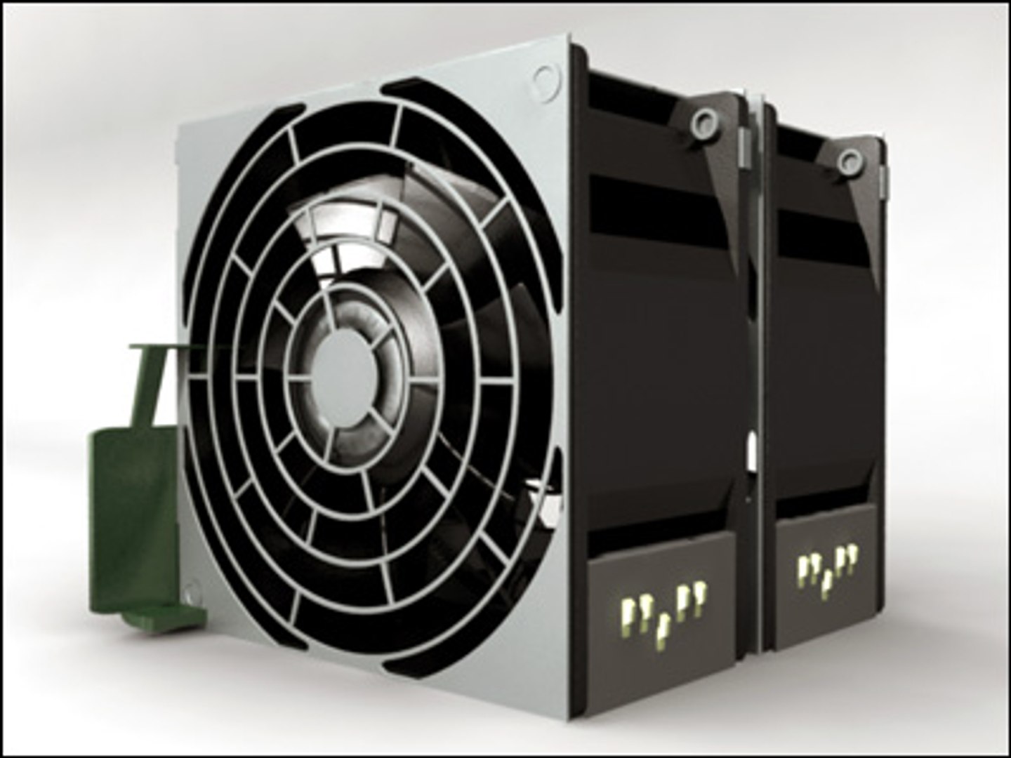 3d Model Fan Computer Parts