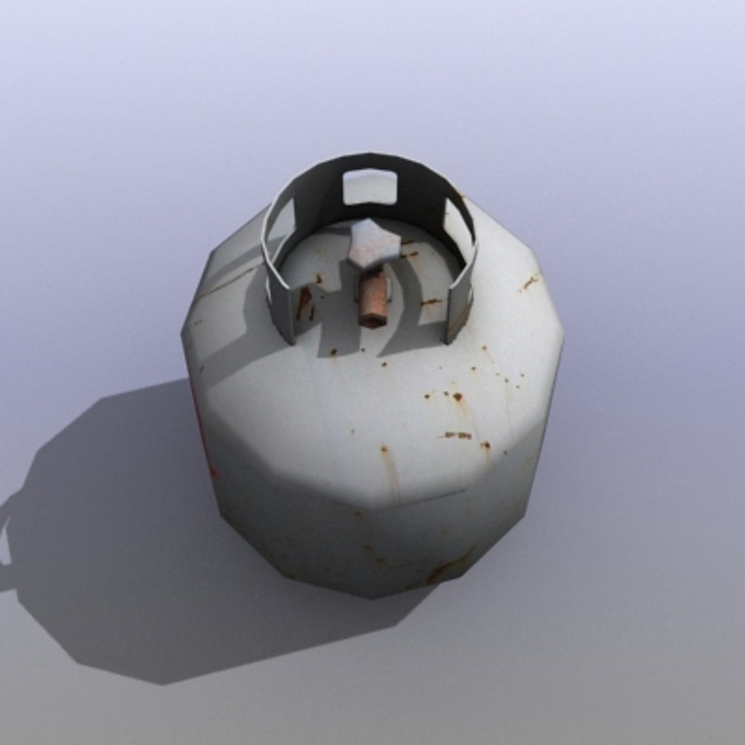 Propane Tank 3d Model