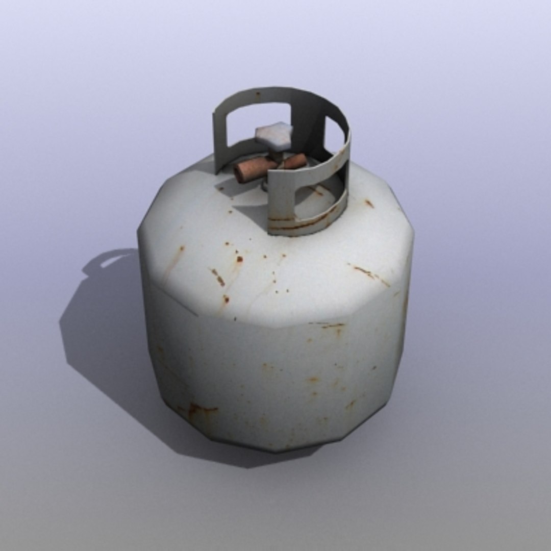 Propane Tank 3d Model