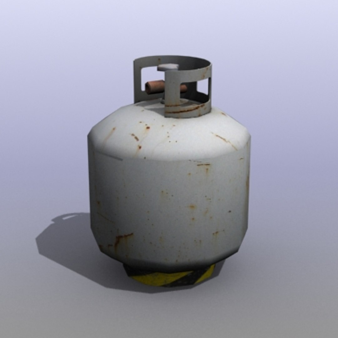 Propane Tank 3d Model