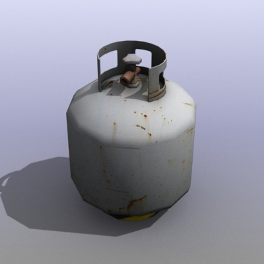 Propane Tank 3d Model