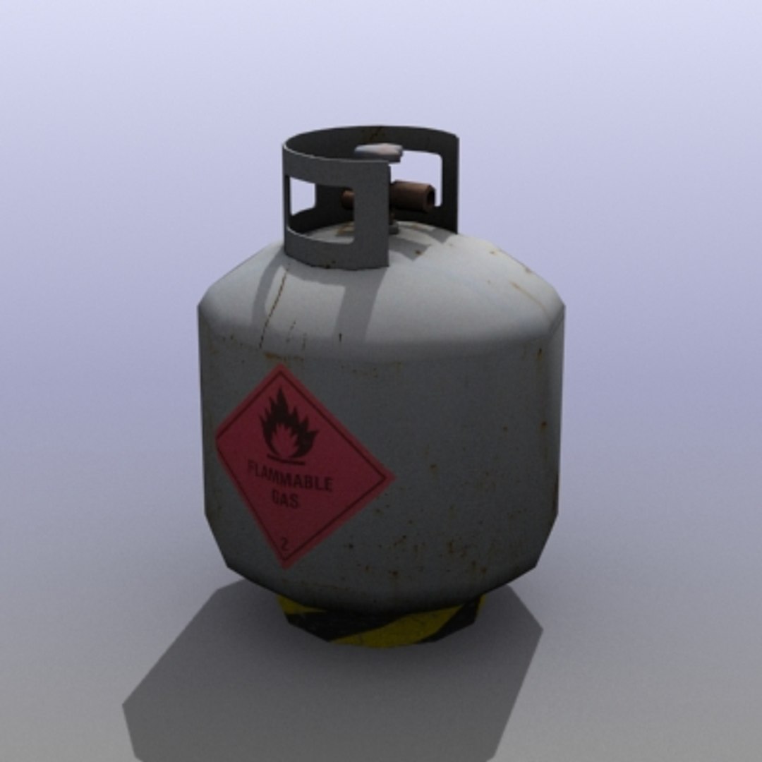 Propane Tank 3d Model