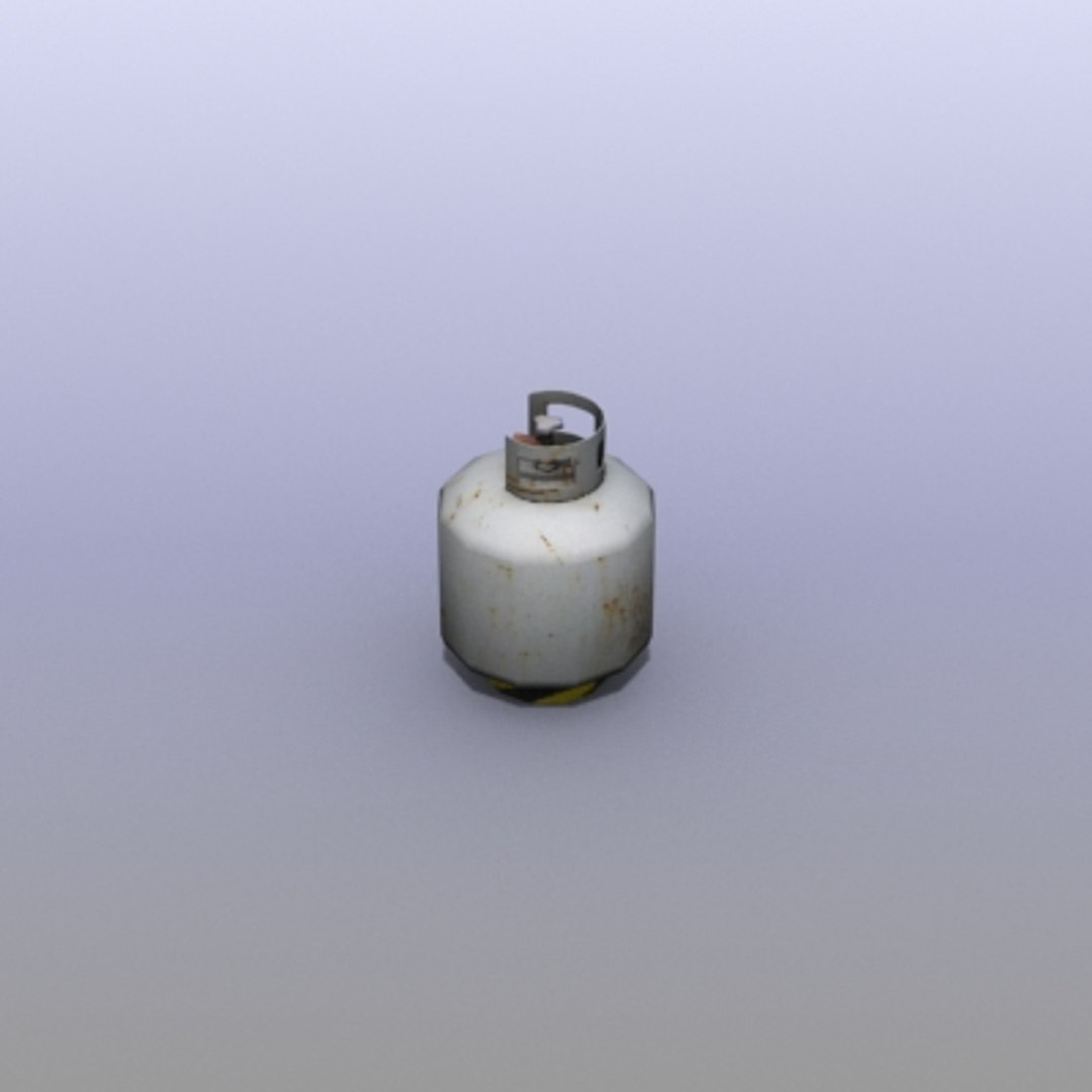 Propane Tank 3d Model