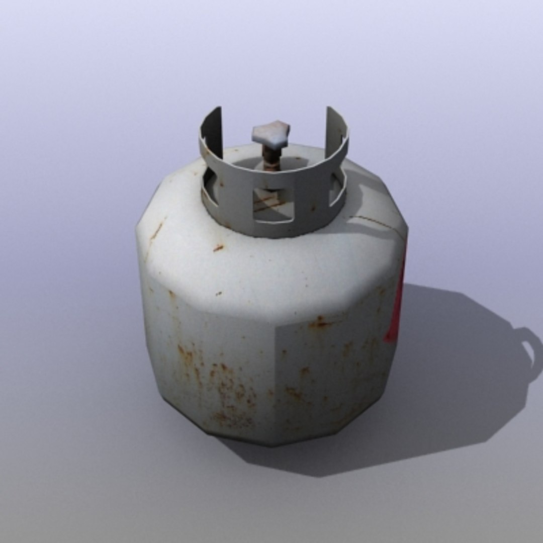 Propane Tank 3d Model