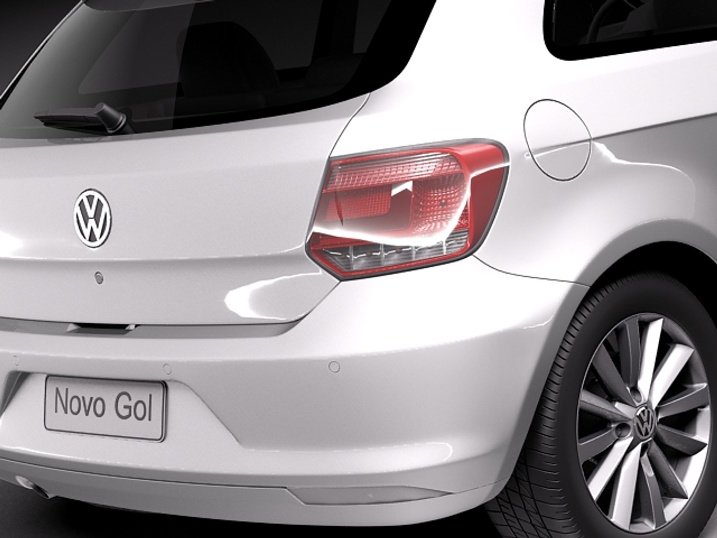 Volkswagen Gol 2013 Car 3d C4d