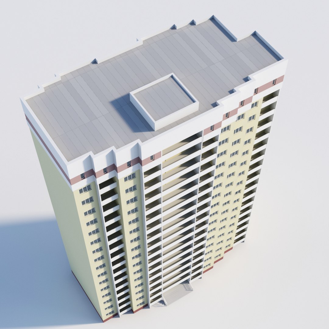 3d model residential module