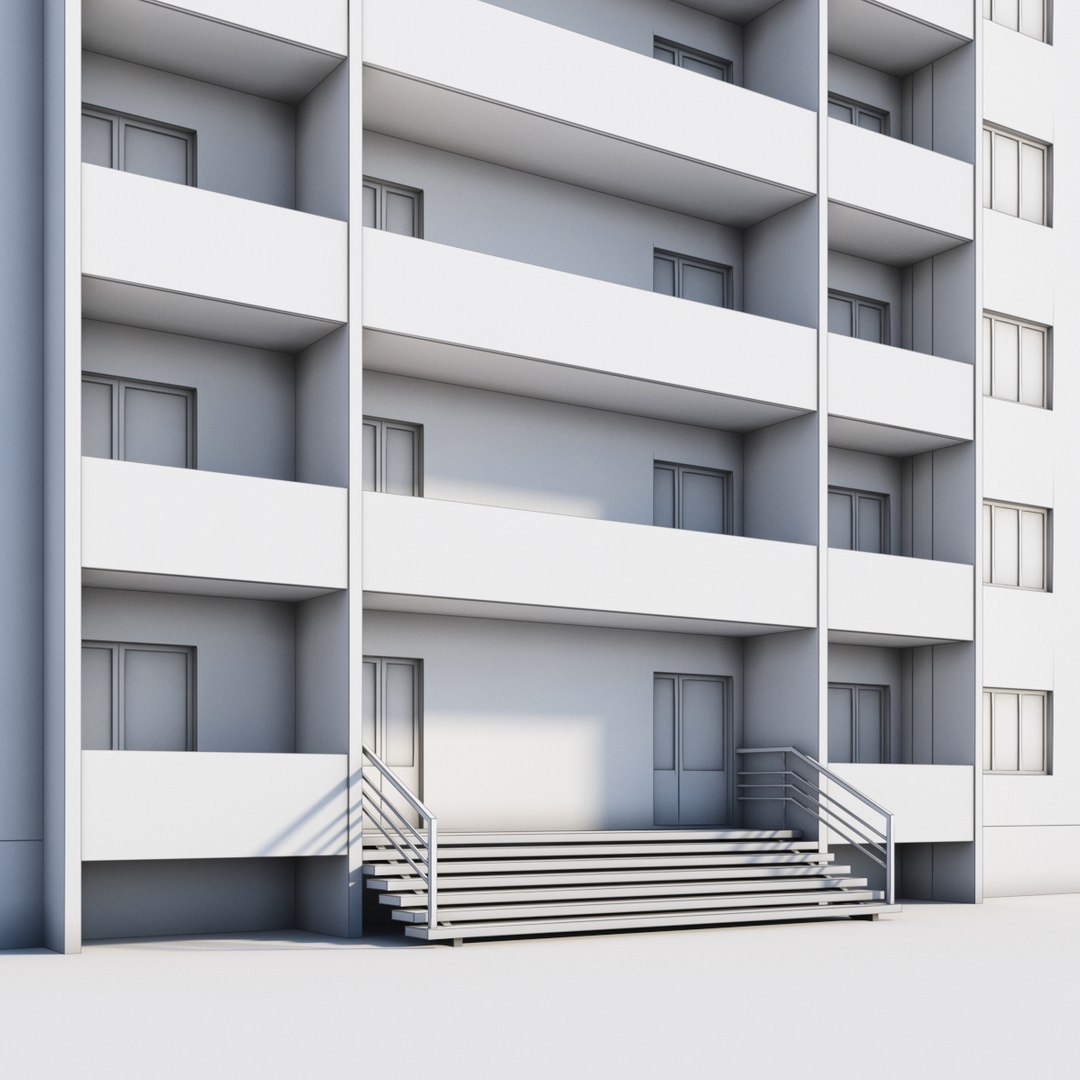 3d model residential module
