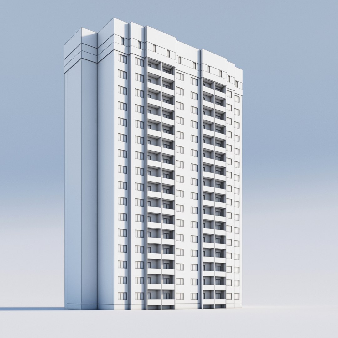 3d model residential module