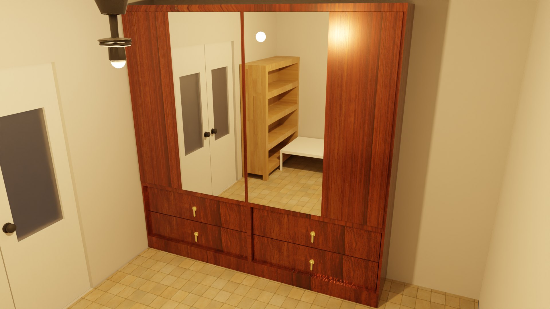 3D Model Closet - TurboSquid 2067615